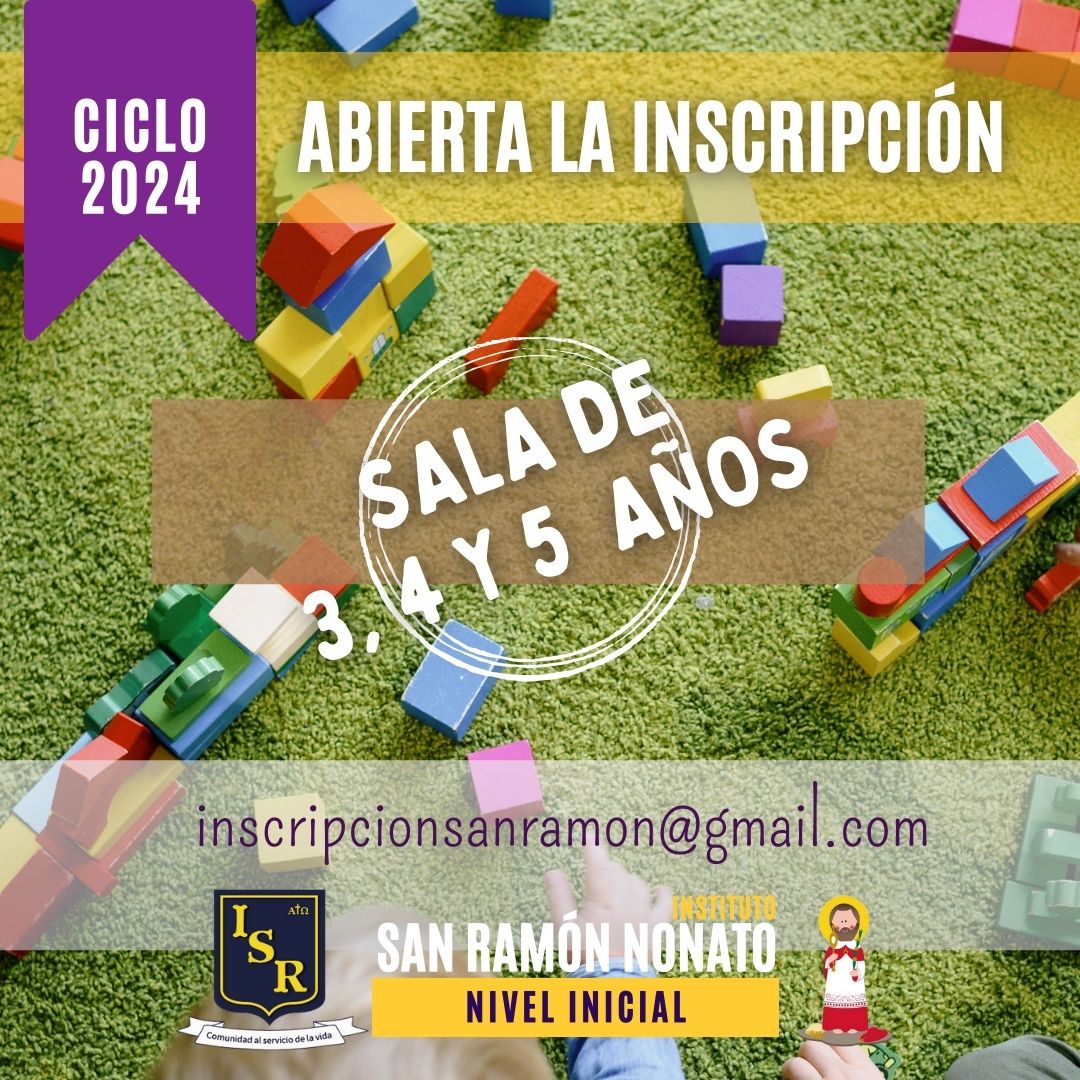 Nivel Inicial – Instituto San Ramón Nonato